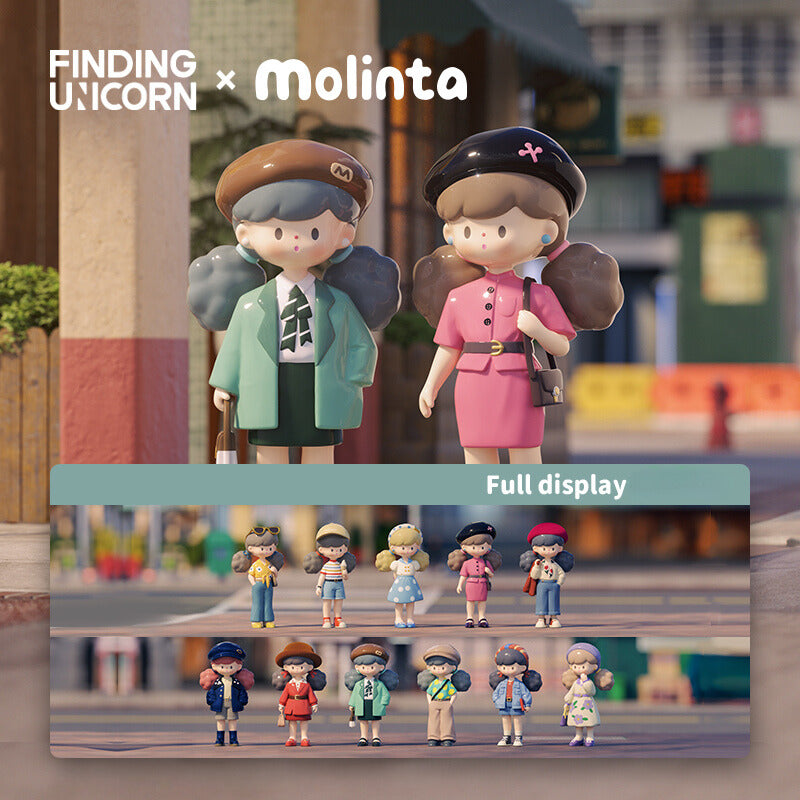 Finding Unicorn (F.UN) Molinta Retro Girls Series Blind Box | Momoku